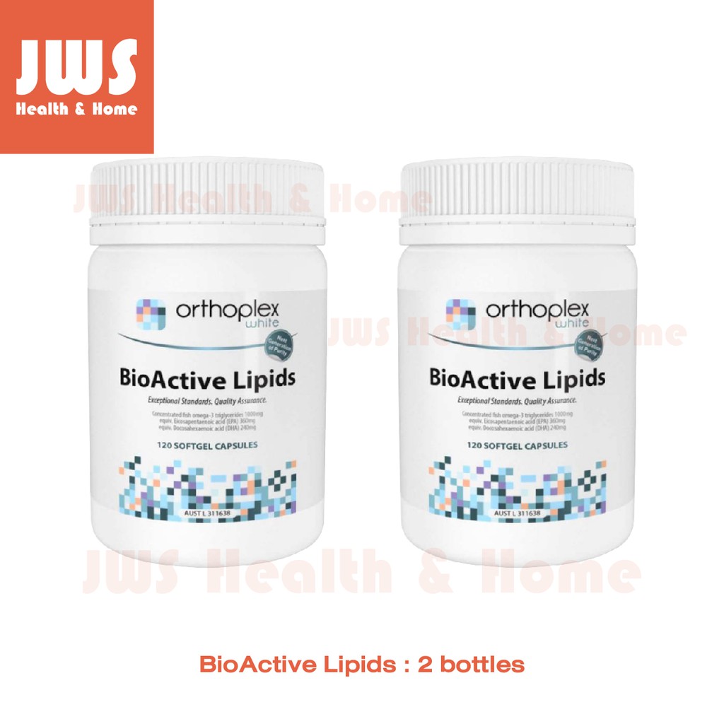 BioActive Lipids Fish Oil 1000 mg 120 Softgel caps 2x Strength นำเข้า ...