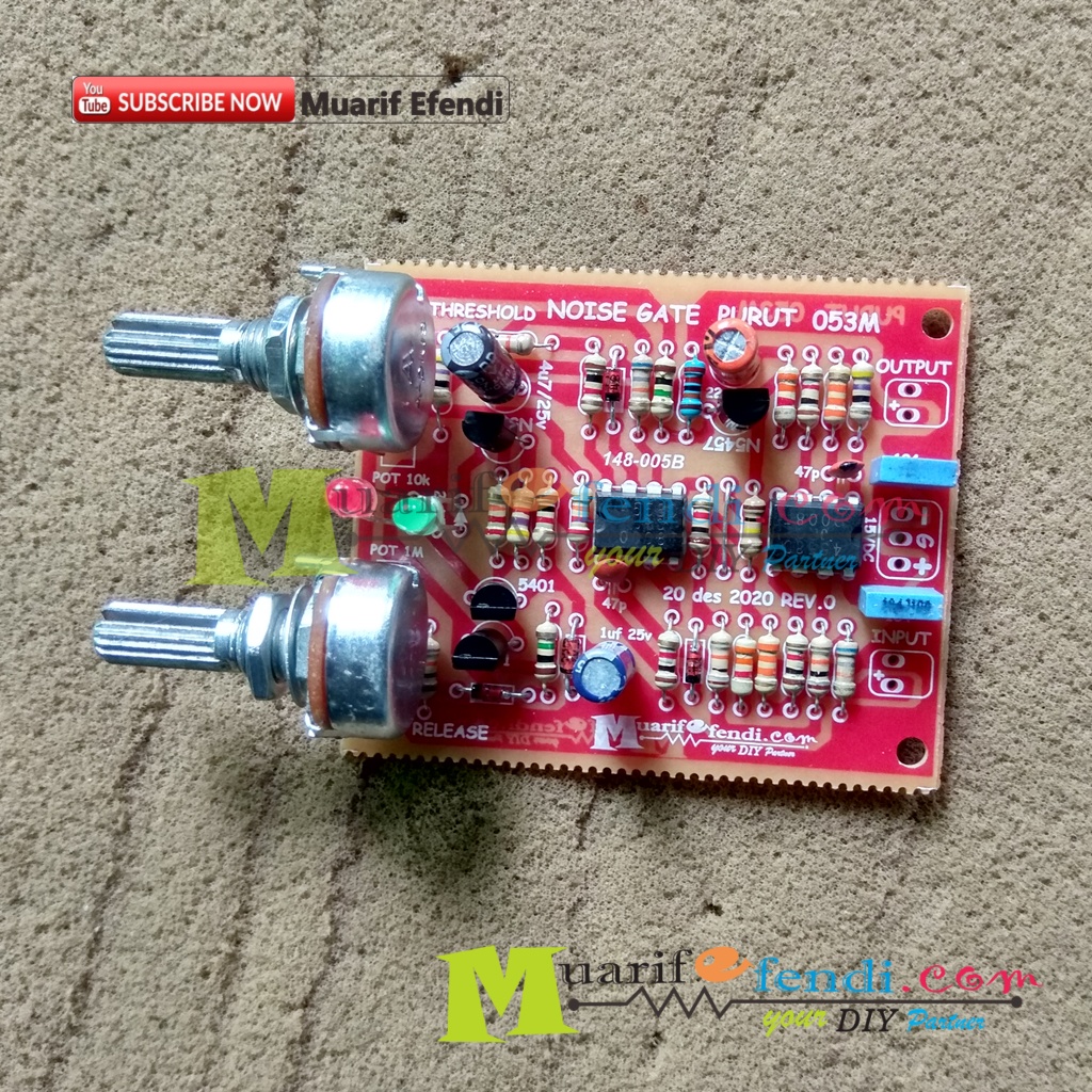 Kit Noise Gate Anti Feedback destroyer อุปกรณ์เสริมไมโครโฟน 052M มะกรูด ...