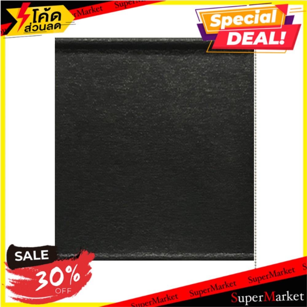 ผ้าม่านม้วน HOME L&S SHIMMER 70x160 ซม. สีดำ ม่านบังตา ROLLER BLIND HOME L&S SHIMMER 70x160CM ...