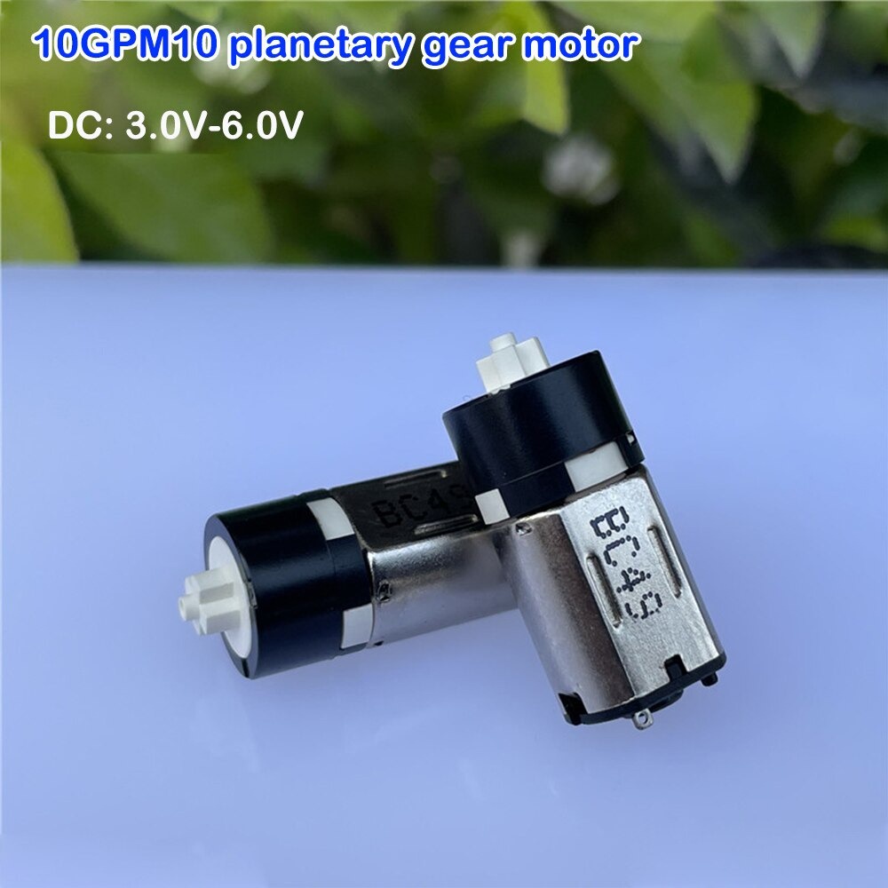Precision DC 3V-6V M10 Micro Planetary Gear Motor Mini Plastic Gearbox ...