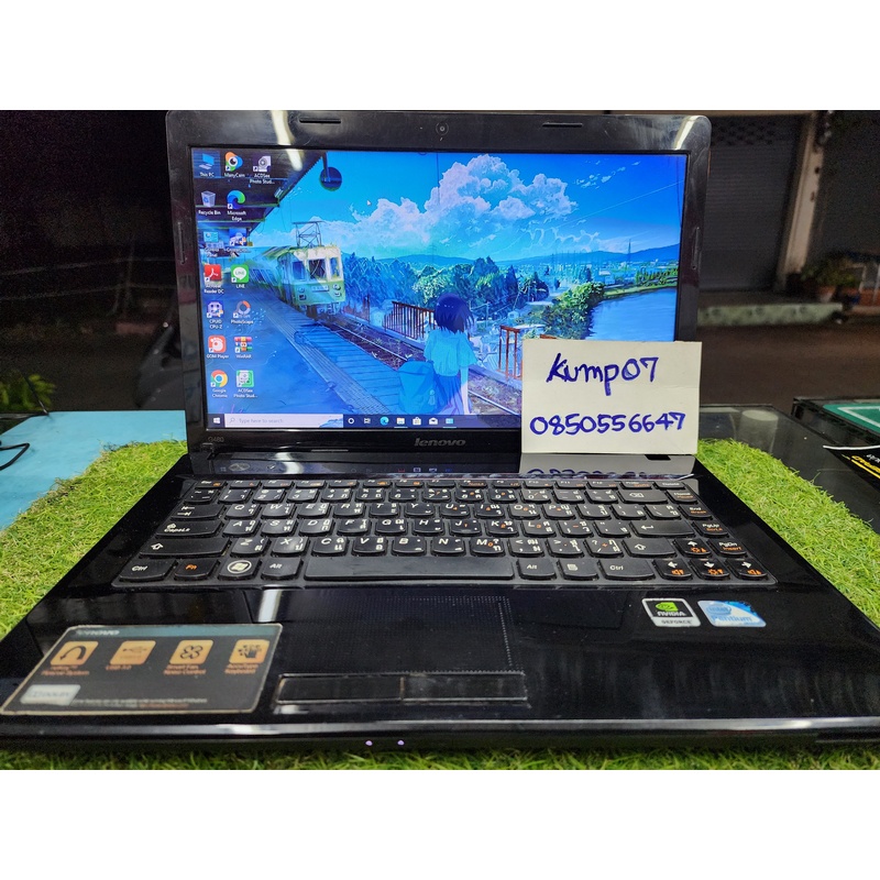 ขาย Notebook Lenovo IdeaPad G480 Pentium B960 RAM 4 HDD 500 มือ2 สภาพดี ...