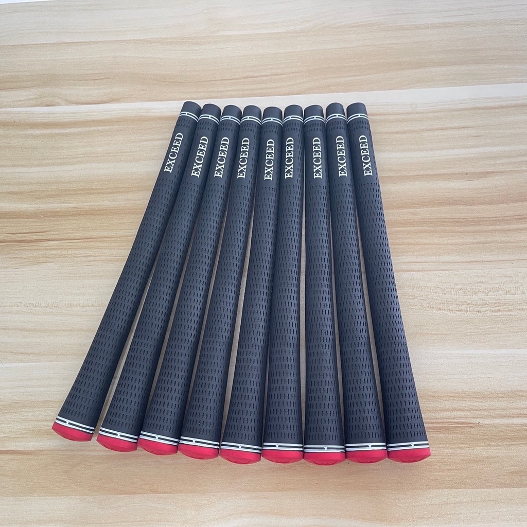 กริบไม้กอล์ฟ EXCEED แบบ 1 ชิ้น สีดำแดง (GEC002) Golf Grip Exceed ...