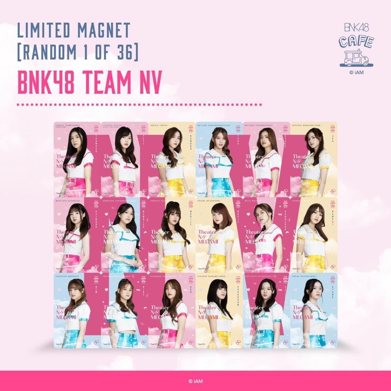 [พร้อมส่ง] BNK48 Magnet Team NV | Shopee Thailand