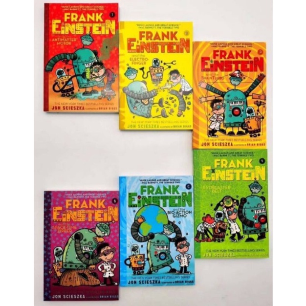 หนังสือชุด Frank Einstein 6 เล่ม หนังสือความรู้ทางวิทยาศาสตร์ ภาษา ...