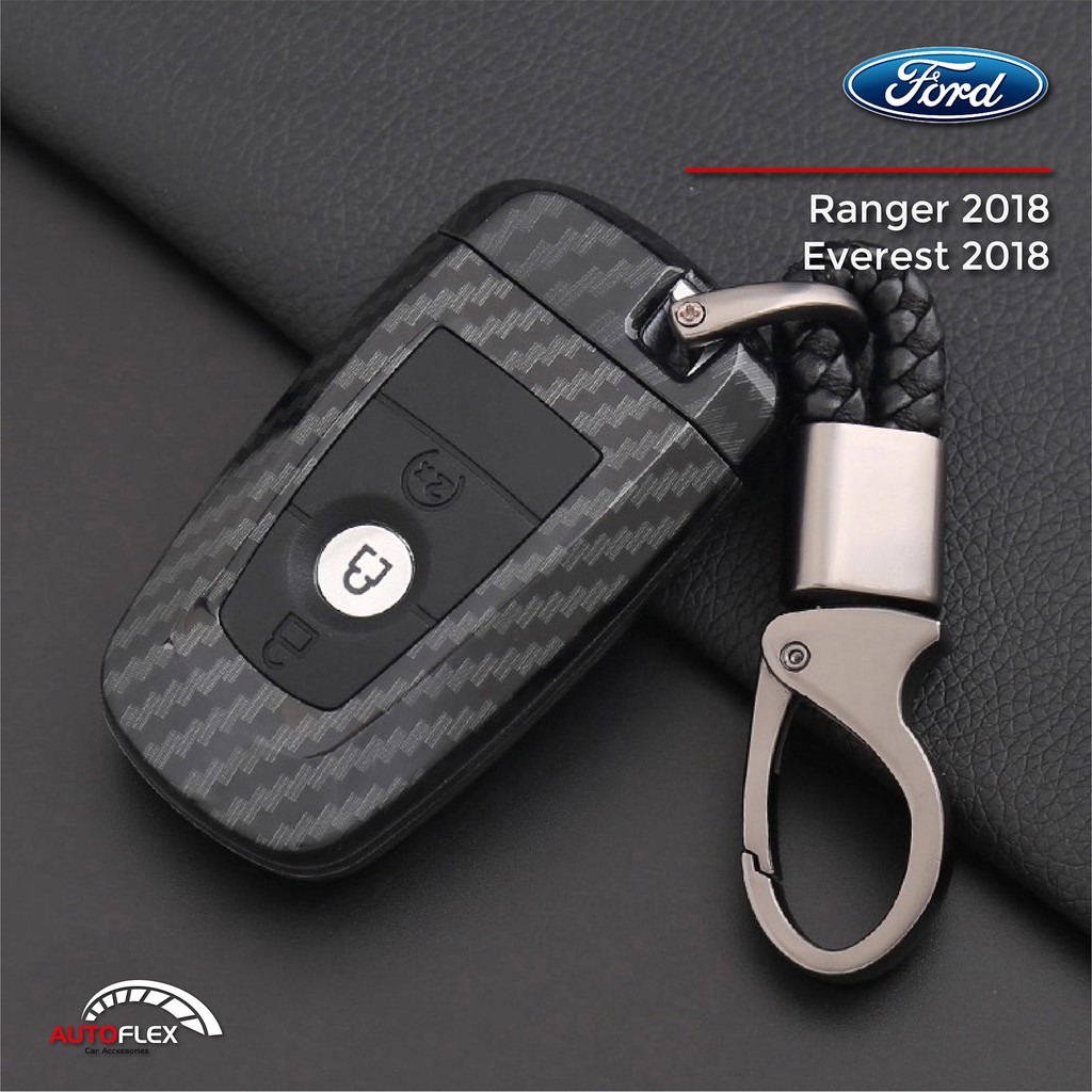 เคสเคฟล่ากุญแจรีโมทรถยนต์ Ford Everest 2018-2020 (Smart Key) | Shopee ...