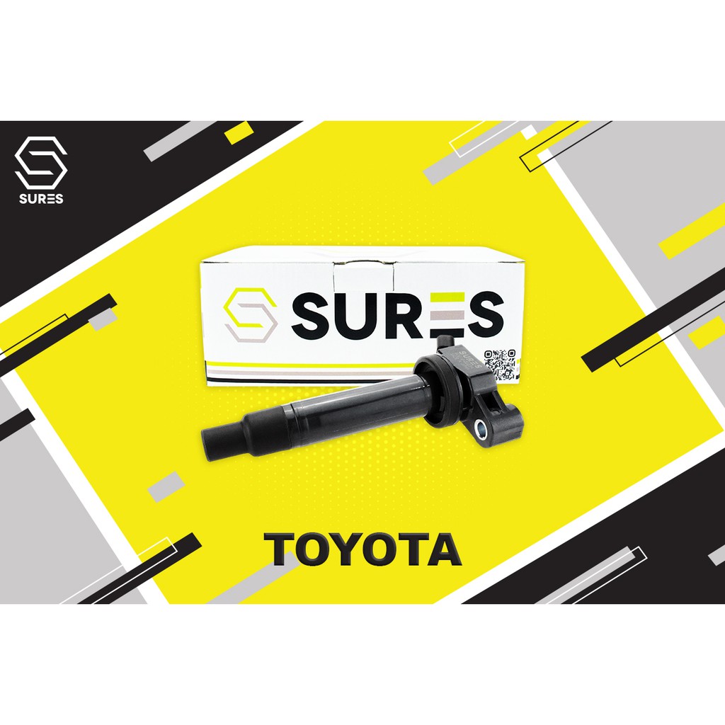 คอยล์จุดระเบิด TOYOTA ESTIMA / ALPHARD / HARRIER / LEXUS ES300 / RX300 / 1MZ - SCT-902 - 90919 ...