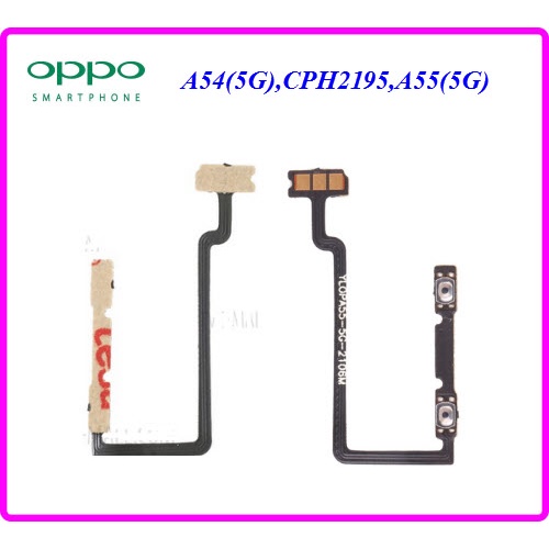 สายแพรชุด Vol.ปรับเสียง Oppo A54(5G),CPH2195,A55(5G), Realme 8(5G ...