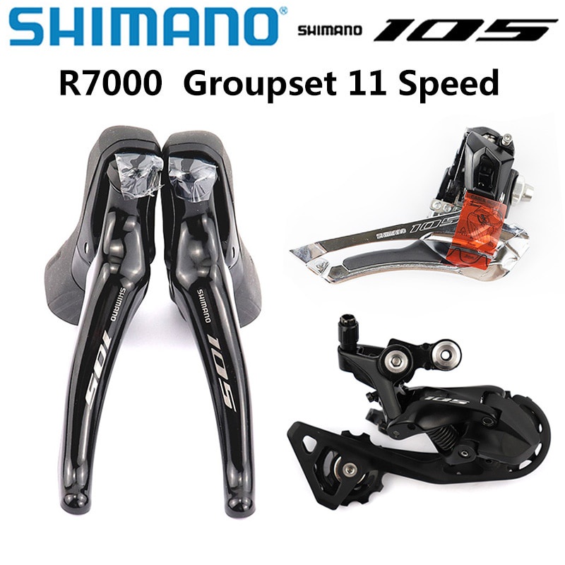 SHIMANO 105 R7000 Groupset 2x11 ความเร็วจักรยาน ST + FD + RD Dual ...