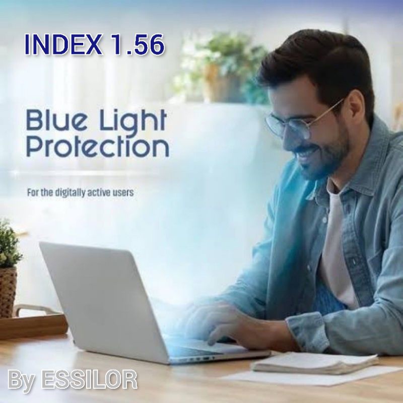 แว่นสายตา Elements by Essilor แท้ 100% แว่นกรองแสงสีฟ้า บลูบล็อก Blueblock ตัดแว่น ตัดตามสายตา ...