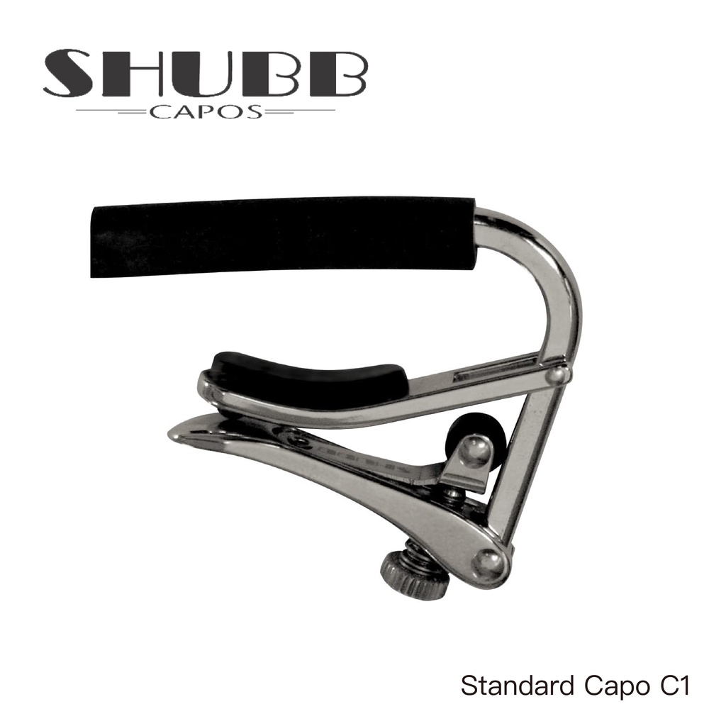 Shubb Guitar Capo C1 L1 Steel C1fs สายกีตาร์อะคูสติกและสายกีตาร์ไฟฟ้า | Shopee Thailand