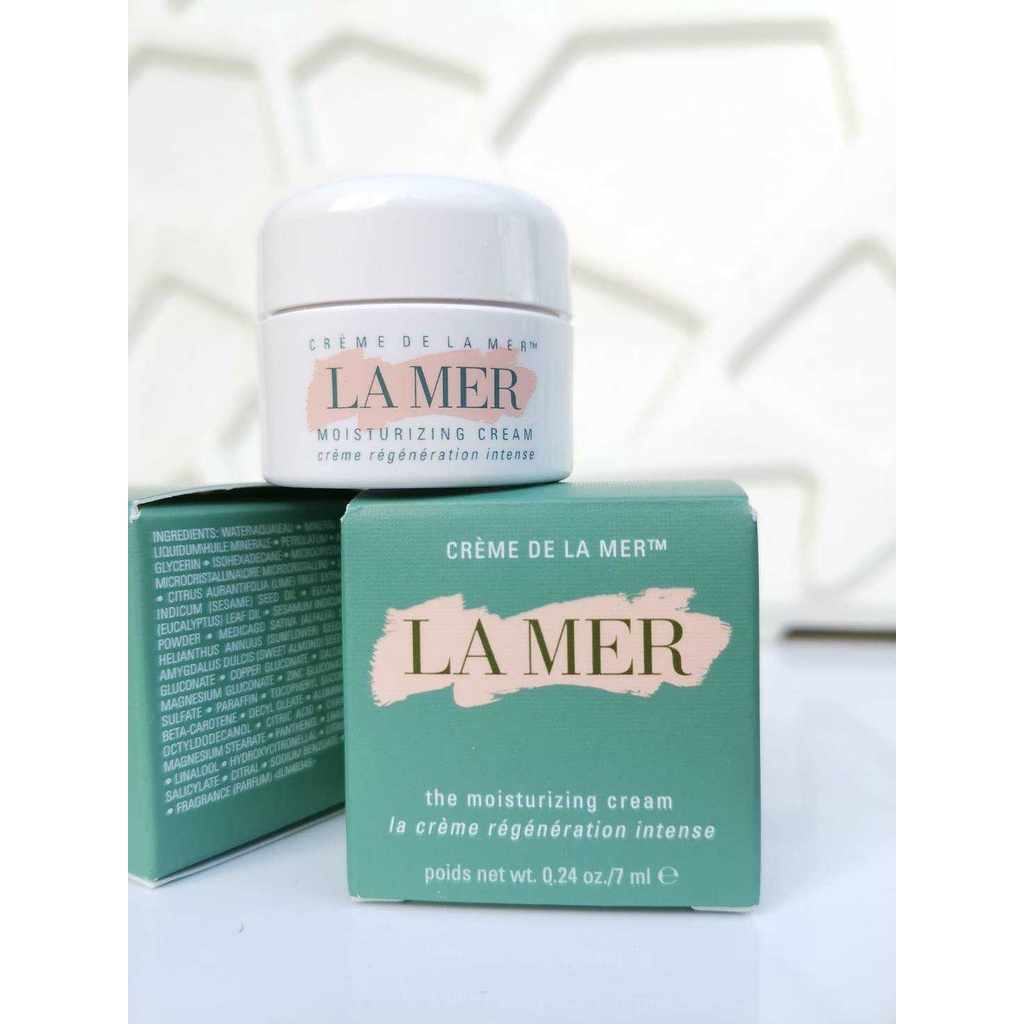 ส่งฟรี La Mer The Moisturizing Cream ขนาดทดลอง 7ml ครีมลาแมร์ Shopee