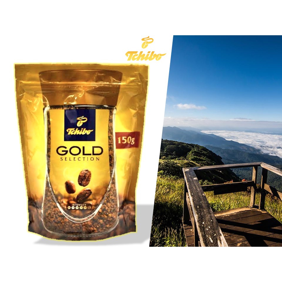 ทชิโบ โกลด์ ซีเล็คชั่น กาแฟนำเข้า จากเยอรมัน 150 กรัม Tchibo Gold ...