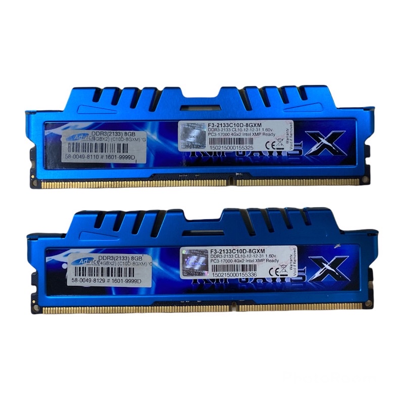 RAM G.SKILL RIPJAWS-X DDR3 8GB 4x2 BUS1600 ( แรมพีซี ) | Shopee Thailand