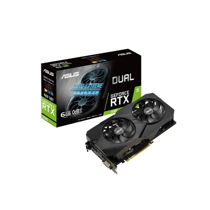 ASUS DUAL-RTX2060-O6G-EVO O12G Video Cards GPU Graphic Card NEW RTX ...