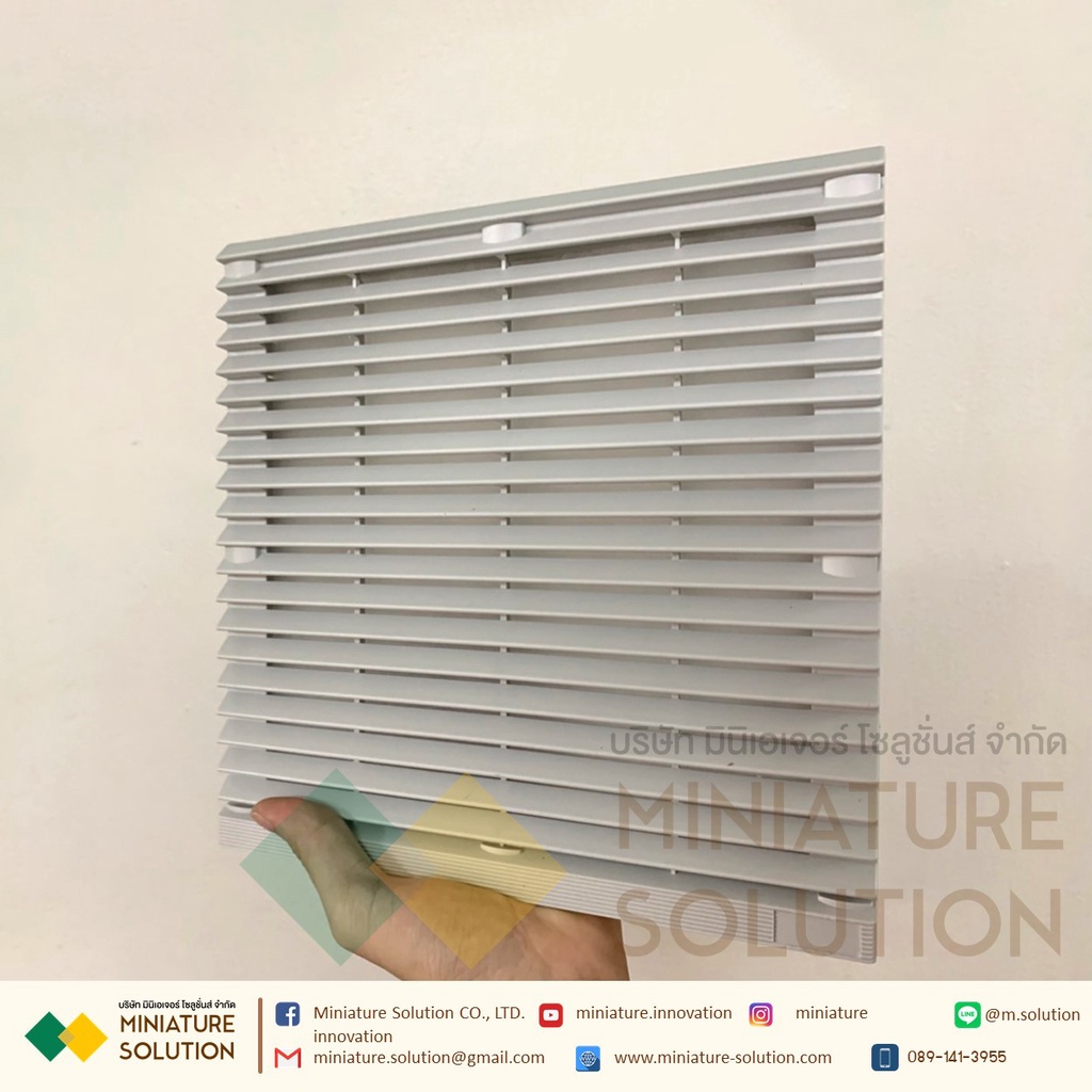 ฟิลเตอร์กรองฝุ่นพัดลมระบายความร้อน ตะแกรงพัดลมดูดระบายความร้อน อุปกรณ์ ...