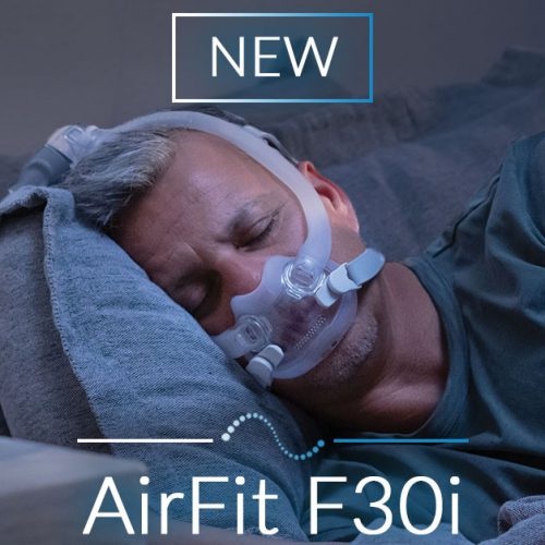 (ของแท้) Resmed Airfit F30i Full Face Mask Set Size M หน้ากาก F30i รุ่น ...