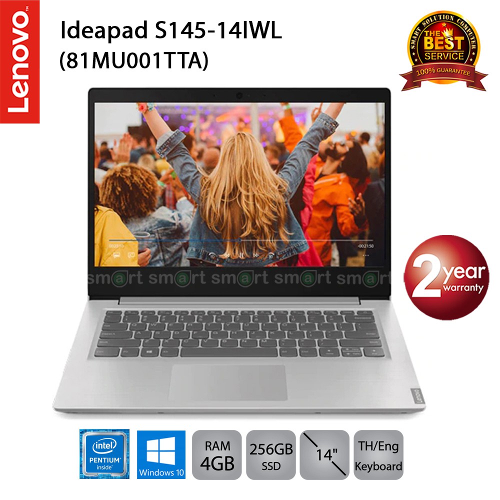 Lenovo Ideapad S145-14IWL (81MU001TTA) Pentium 5405U/4GB/SSD 256GB/14.0 ...