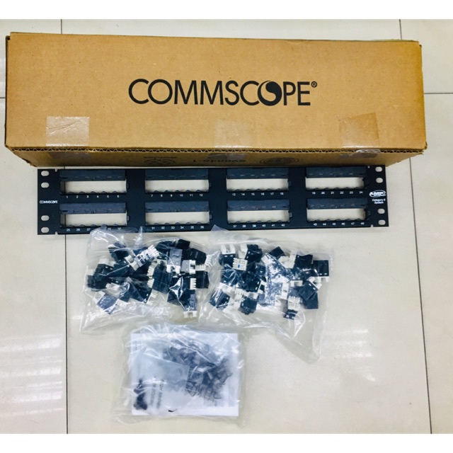 Commscope Patch panel 48Port Cat6 | Shopee Thailand