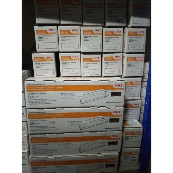 หมึกพิมพ์ OKI B412/432/BK | Shopee Thailand
