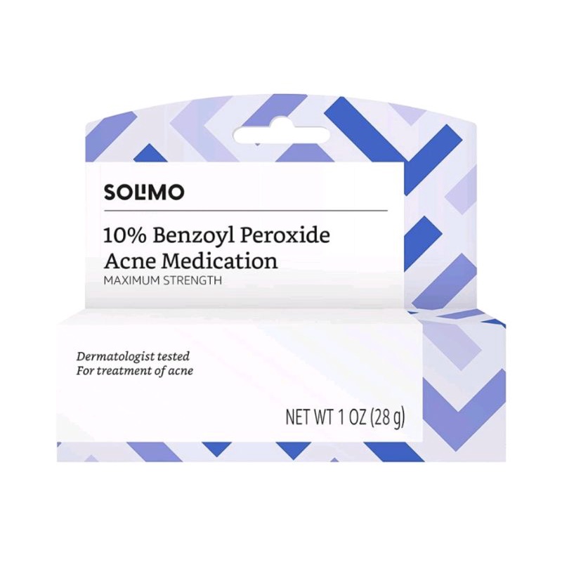 [PROMOTION] SOLIMO 10% BENZOYL PEROXIDE MAXIMUM STRENGTH | Shopee Thailand