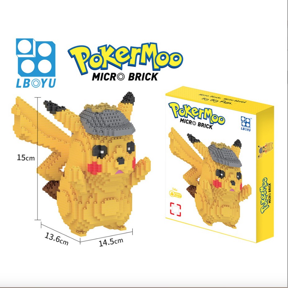 ตัวต่อการ์ตูนญี่ปุ่น Micro Brick รุ่น 7080A จำนวนตัวต่อ1,400 ชิ้น ...
