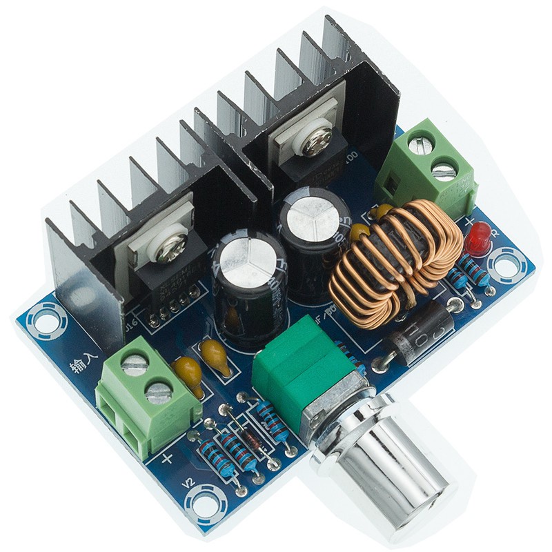 Xh-M401 Dc-Dc บอร์ดโมดูลแปลงพาวเวอร์ซัพพลาย Xl4016E1 Pwm ปรับได้ 4-40V ... Xh-M401 Dc-Dc บอร์ดโมดูลแปลงพาวเวอร์ซัพพลาย Xl4016E1 Pwm ปรับได้ 4-40V ...