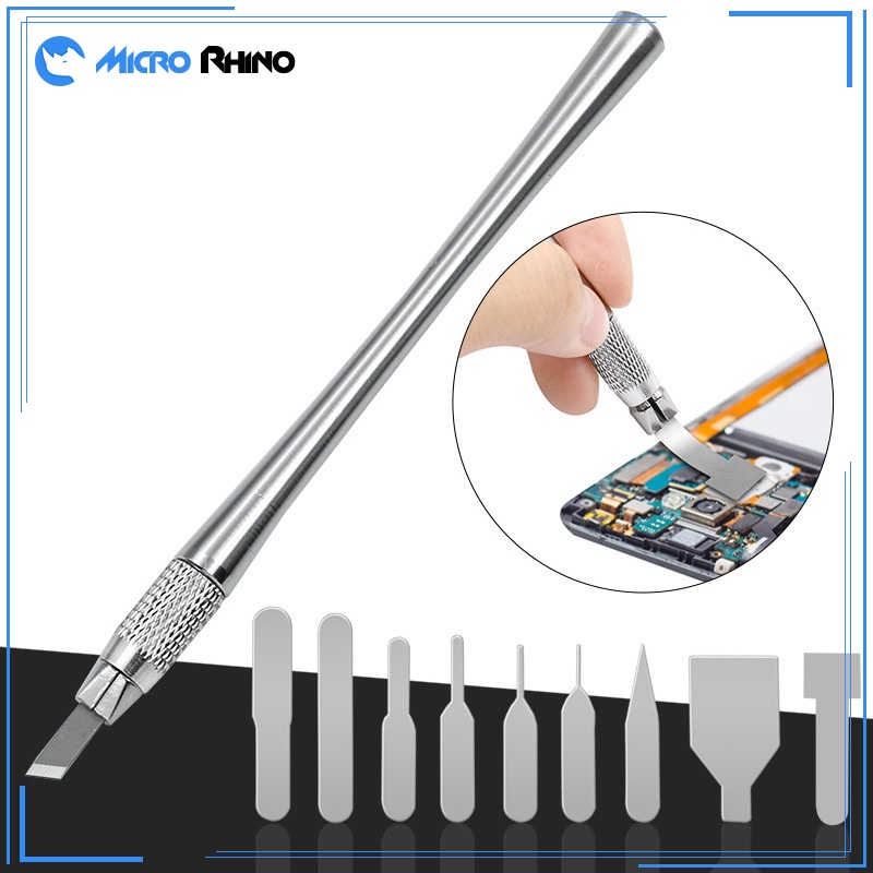 10 in 1 Kaisi CPU ซ่อมบางเฉียบใบมีดงัดแงะโลหะจับมีดขนาดเล็กสําหรับ ...