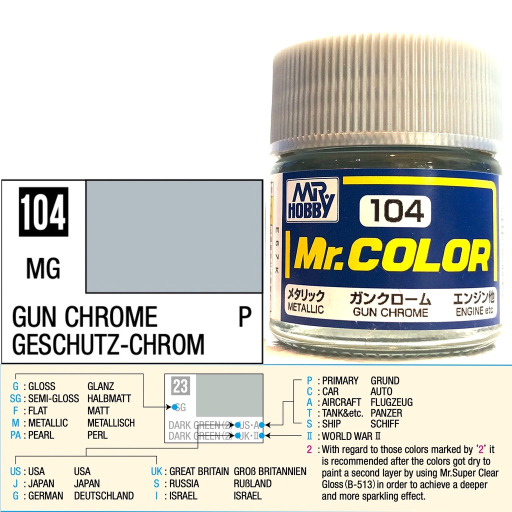 Mr.COLOR CAR & METALLIC TONE สีโลหะเมทาลิค และกลุ่มสีรถ | Shopee Thailand