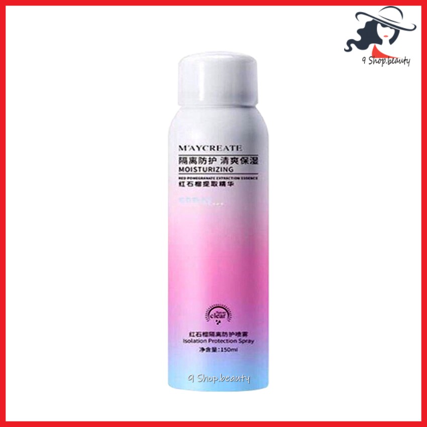 Maycreate สเปรย์กันแดด SPF 50 PA+++ กันแดด และบำรุงผิวขาว ( ขนาด 150 ml ...