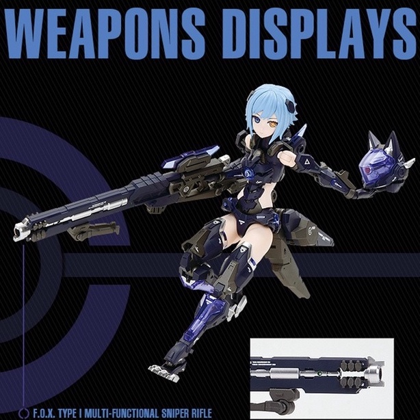 [Nuke Matrix] 1/12 CF01 Fantasy Girls - F.O.X Long Range Striker Unit | Shopee Thailand