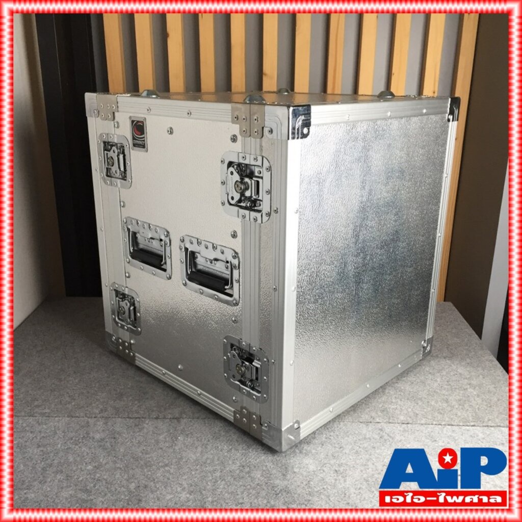 COMPACT RACK SD-12U 2ฝาหน้า-หลัง ลึก16" ผิวอลูมิเนียม แร็ค แร็คลึก16" RACK12U เอไอ-ไพศาล ...