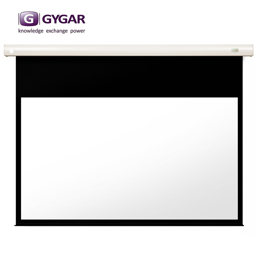 จอโปรเจคเตอร์ Gygar Wall Screen 150" (16:9) (16:10) แบบแขวนมือดึง 150 ...