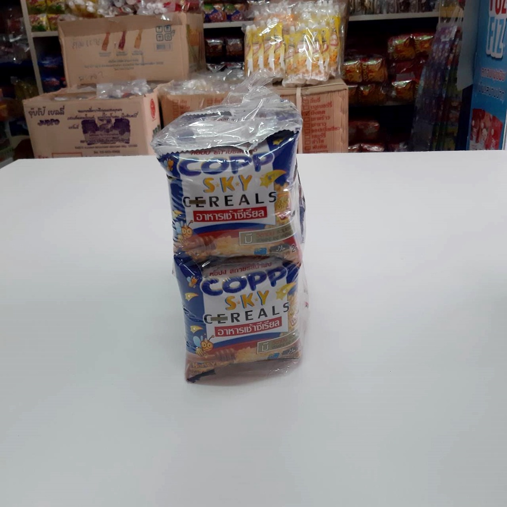 คอปป อาหารเช้าซีเรียล Copp และ Copp Sky บรรจุ 12 ซอง (เล็ก) ขนาด 6 กรัม ...