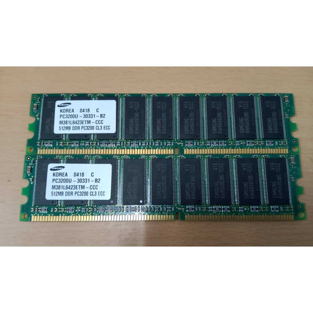 RAM DDR ECC CL3 For Server มือ2 ยี่ห้อ SAMSUNG | Shopee Thailand