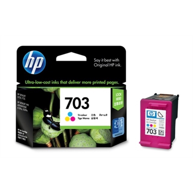 หมึกพิมพ์ INKJET HP 703BK/CO | Shopee Thailand