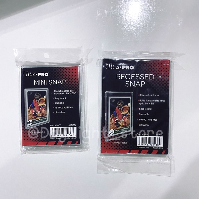[อ่านก่อน] Ultra Pro : Mini Snap Holder Card กรอบแข็งใส่การ์ด | Shopee ...