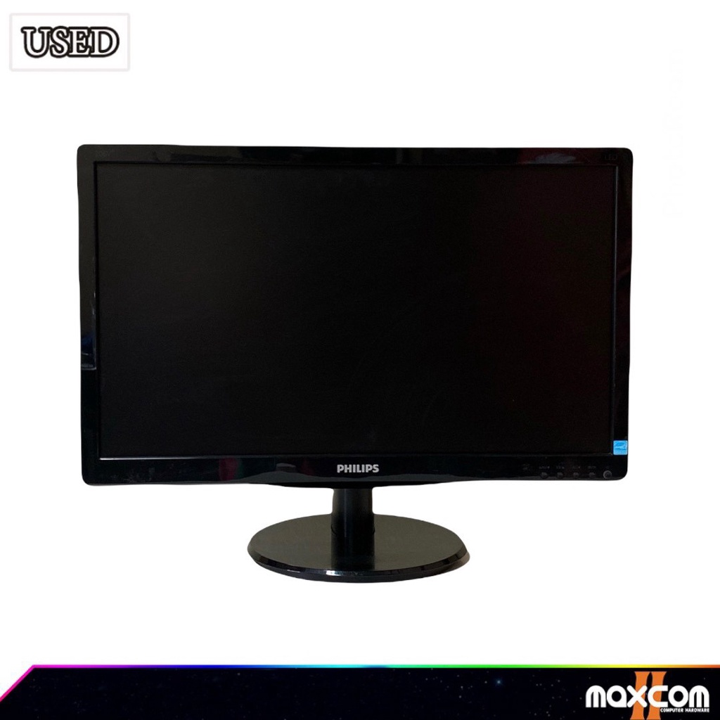 PHILIPS 20นิ้ว LED (รุ่น 206V4L) MONITOR มีพอต DSUB / DVI สินค้ามือสอง ...