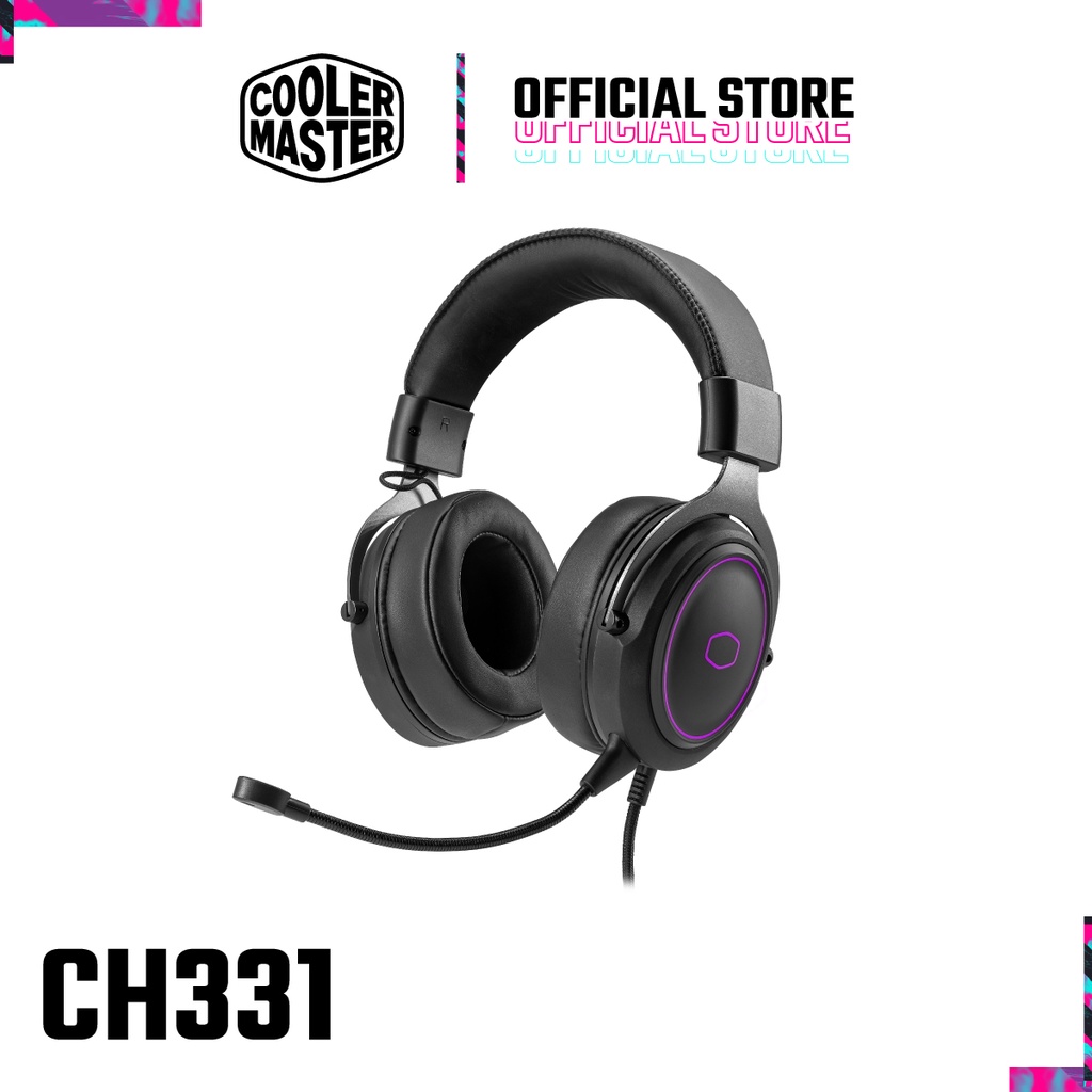 Cooler Master หูฟังเล่นเกม Headphone CH331 USB Gaming Headset (CH-331 ...