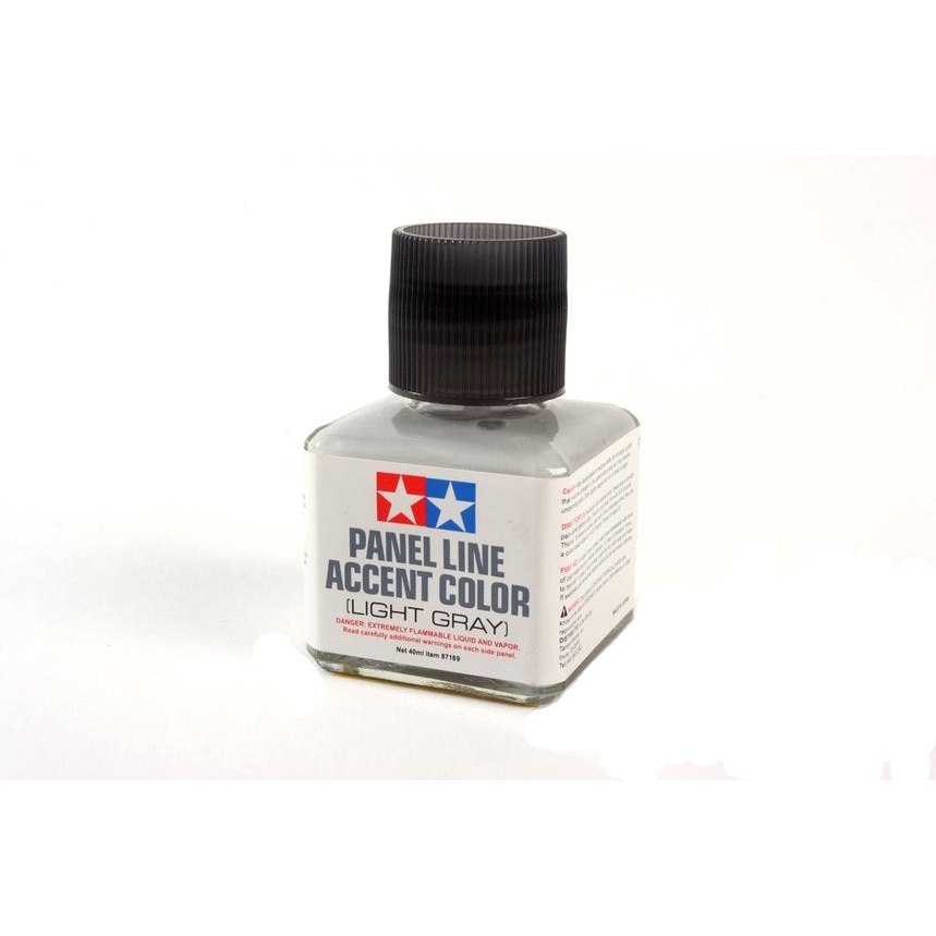 Tamiya Panel Line Accent Color Light Gray (น้ำยาตัดเส้นสีเทา) | Shopee ...