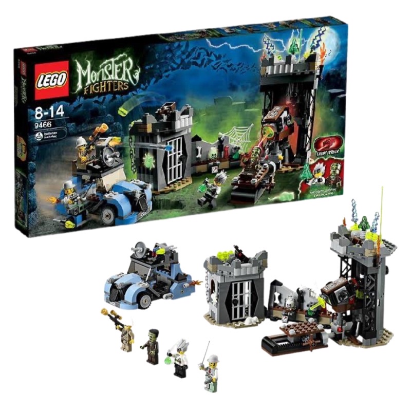 [ของแท้ มือ 1] LEGO 9466 - Monster Fighters - The Crazy Scientist & His ...