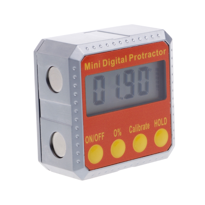 360 ° Digital Inclinometer Magnetic Angle Gauge Digital Protractor ...