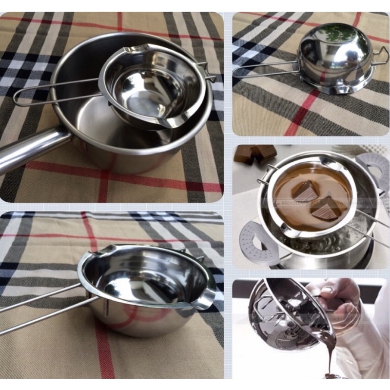 Stainless Steel Mini Bain Marie Pot หม้อตุ๋น | Shopee Thailand