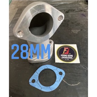 Ex5 / WAVE125 / DREAM WAVE125 CABURATOR RACING INTAKE ท ่ อ 25 มม.28 ...
