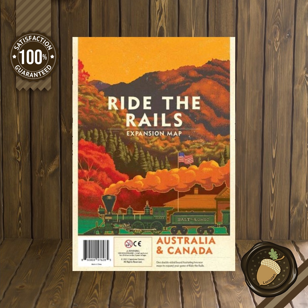 Ride the Rails: Australia & Canada Board Game ส่วนเสริม บอร์ดเกม ...