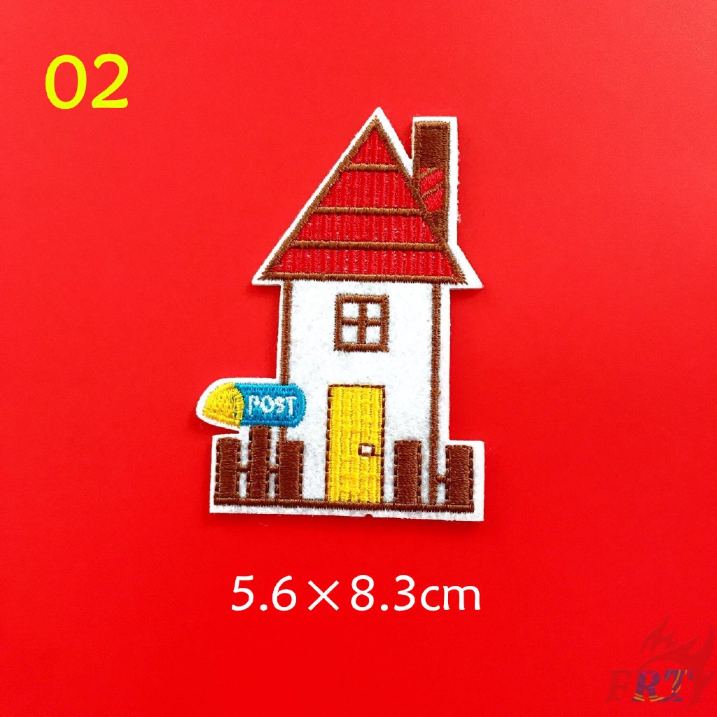 ☸ VSCO：Grimm's Fairy Tales - House Patch ☸ 1Pc Diy Sew on Iron on Badges Patches | Shopee Thailand