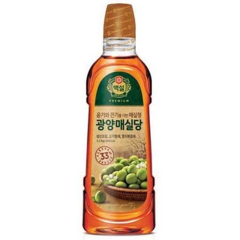 น้ำเชื่อมสารสกัดพลัม, Plum extract Syrup ยี่ห้อ CJ | Shopee Thailand