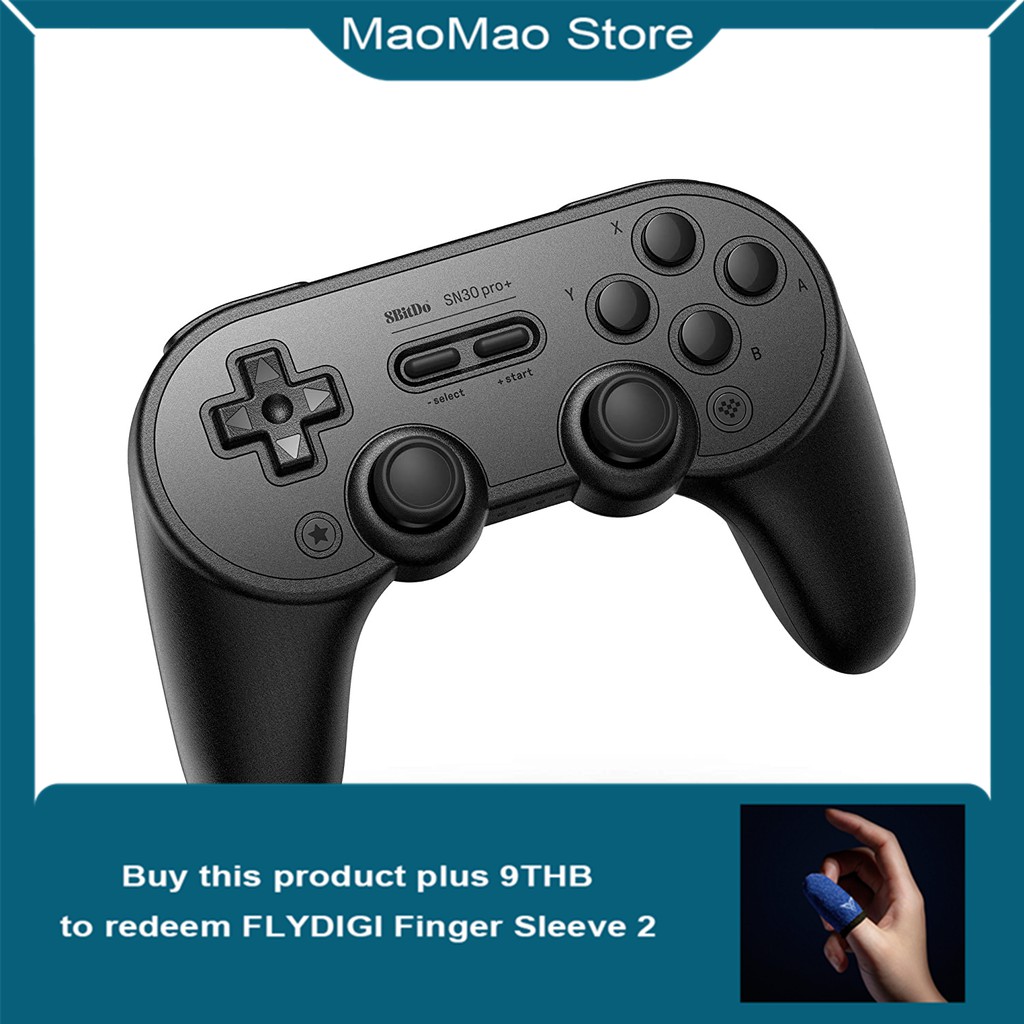 8Bitdo SN 30 Pro + จอยเกมบลูทูธสำหรับ Nintendo Switch / Windows ...