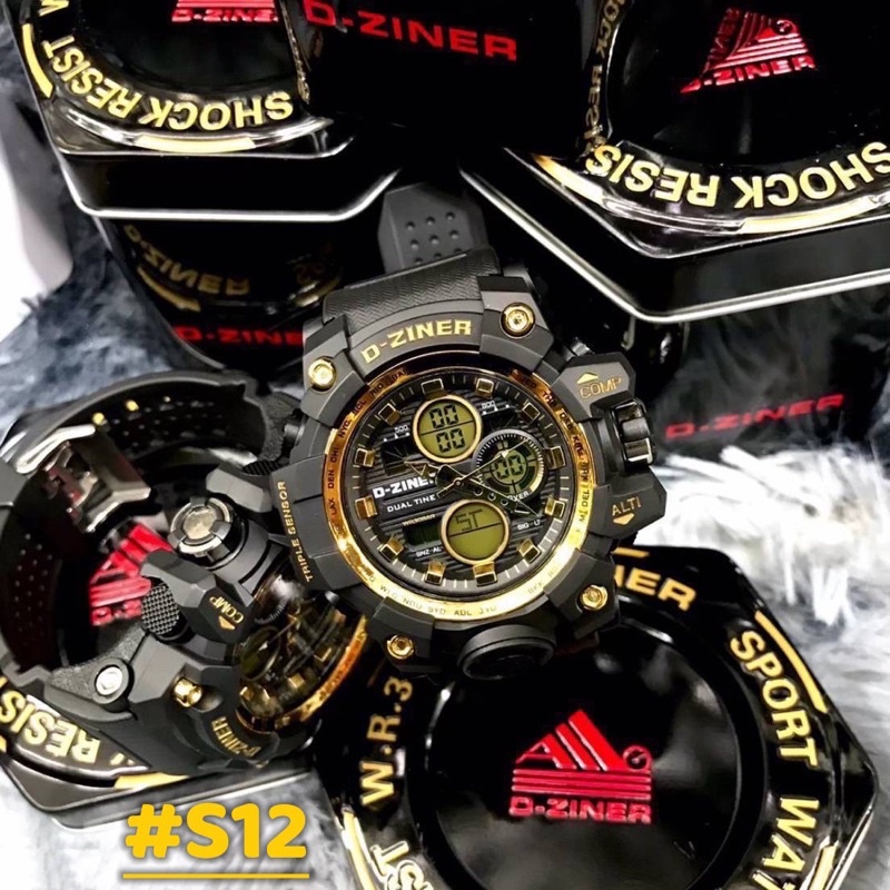 นาฬิกาแบรนด์ D-ZINER ของแท้100% สินค้าพร้อมส่ง | Shopee Thailand