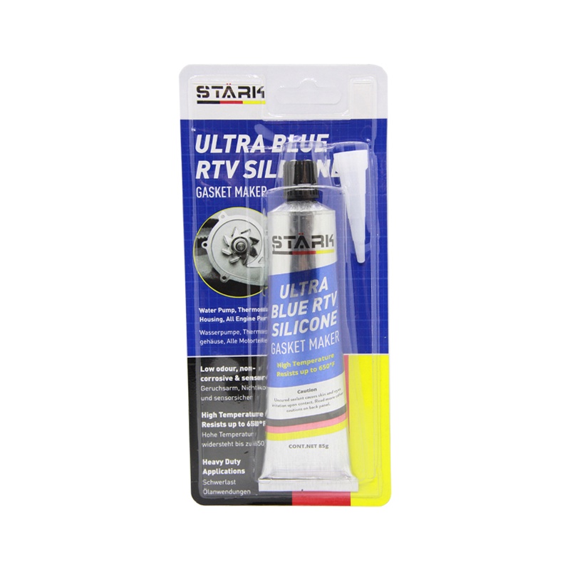 STARK กาวฟ้า กาวทาปะเก็น เนื้อสีฟ้า ULTRA BLUE RTV SILICONE ทนความร้อน ...