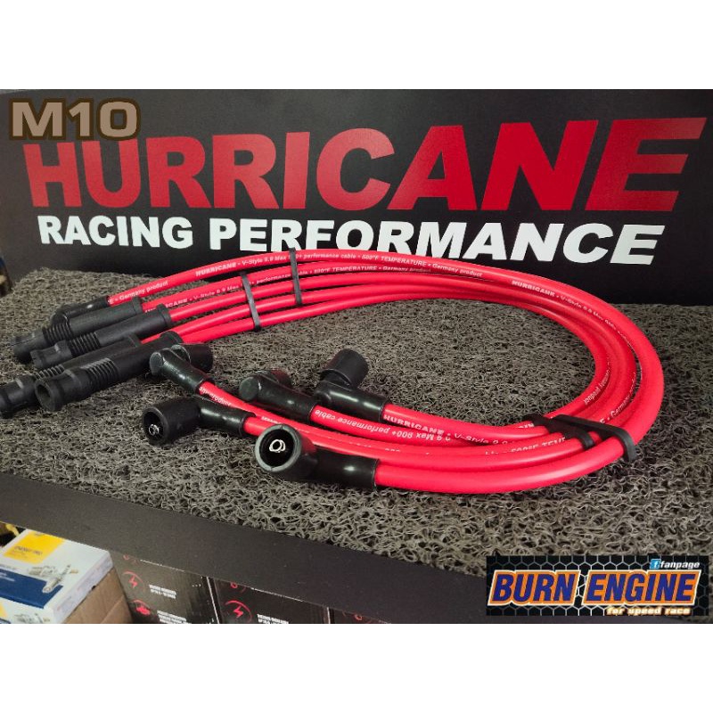 สายหัวเทียนแต่ง BMW M10 เฮอริเคน Hurricane Ignition Wire 9.9 mm. สินค้า ...